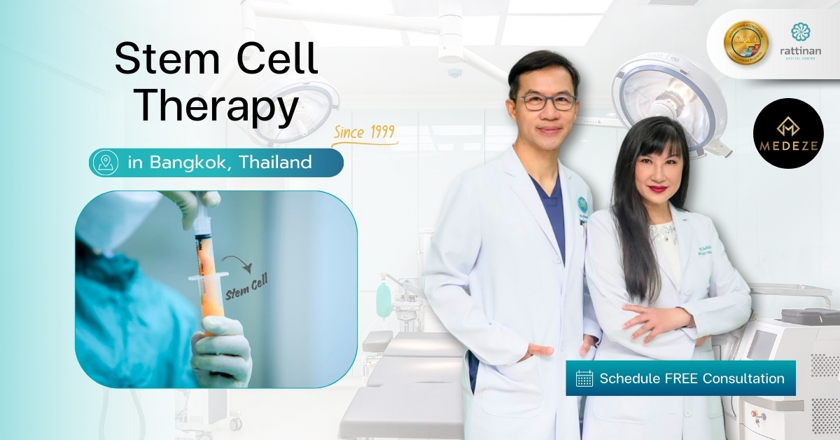 Stem Cell Therapy in Bangkok for Skin Health & Rejuvenation
