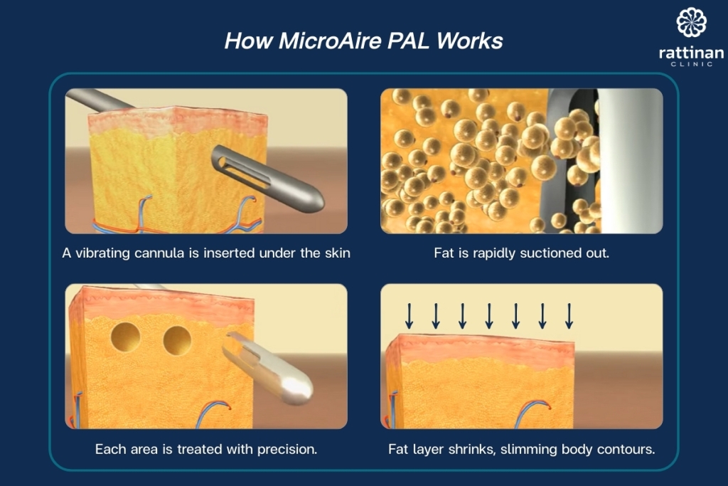 Fat Removal with MicroAire PAL | Rattinan Clinic